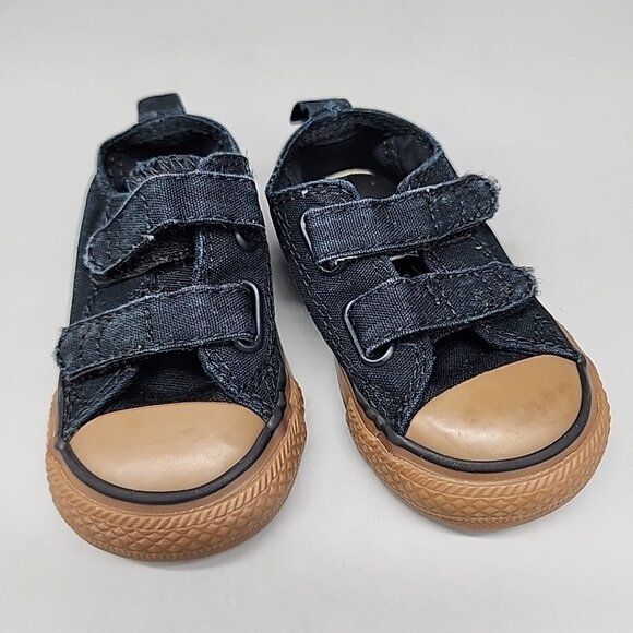 Converse | Shoes | Converse All Star High Top Gum Bottom Black Canvas ...